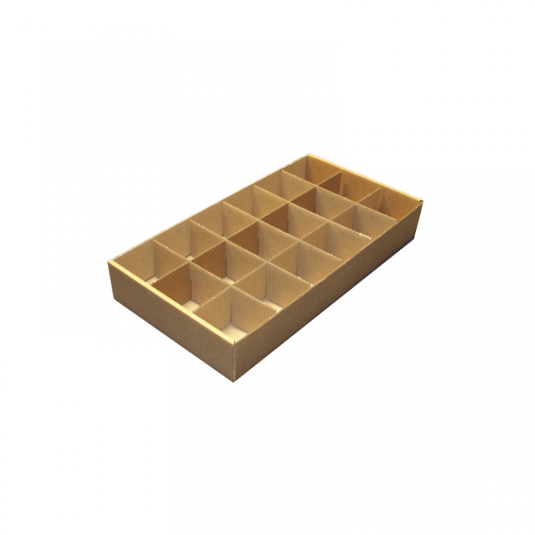 Cardboard storage tray 6x3 - PakGen Ltd, Laboratory Cunsumables and ...